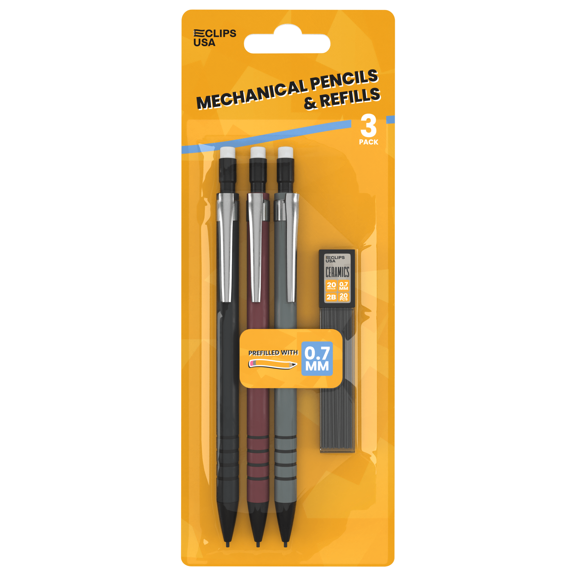 144 Count: E-Clips USA Mechanical Pencil Starter Kit