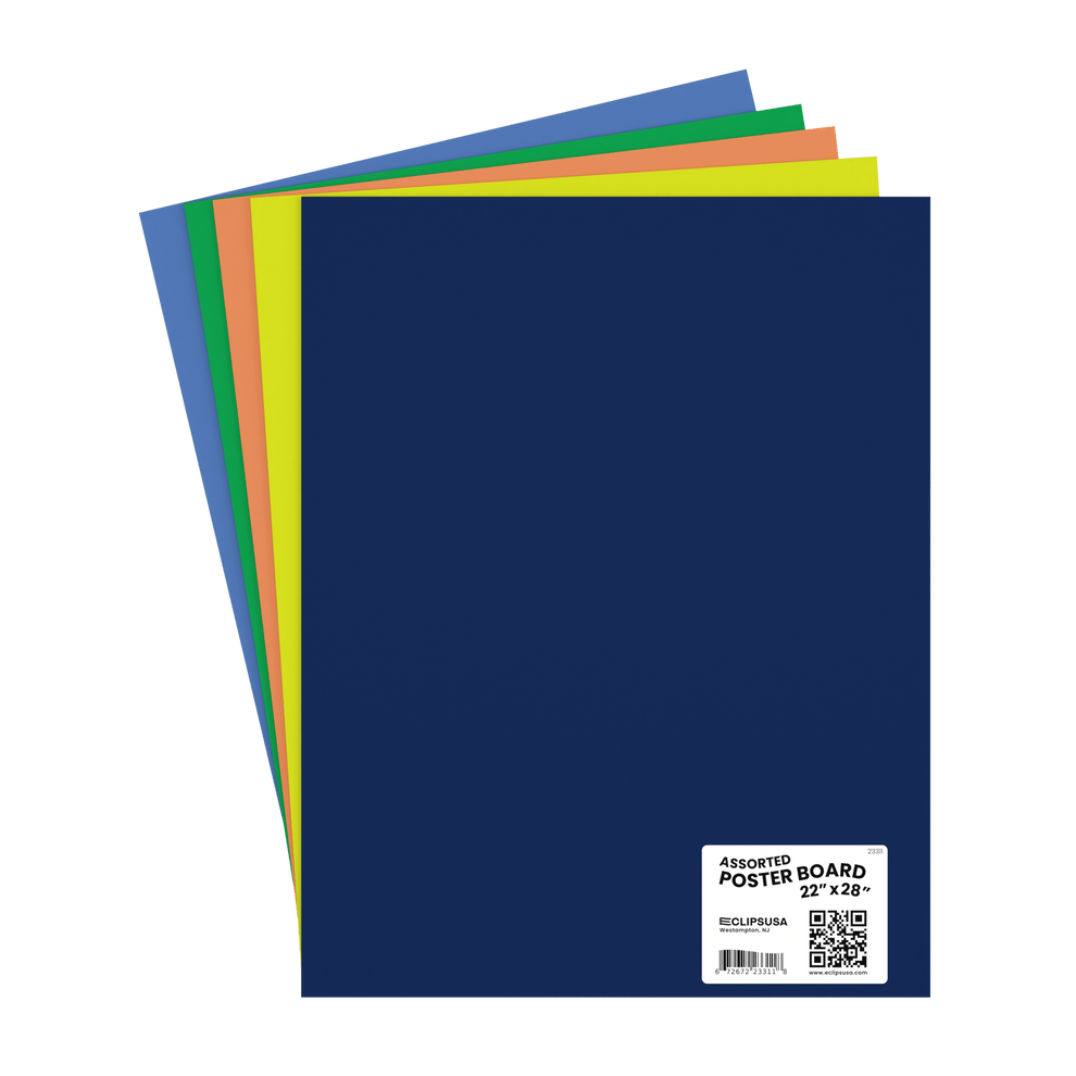 100 Units: E-Clips USA Large Poster Boards