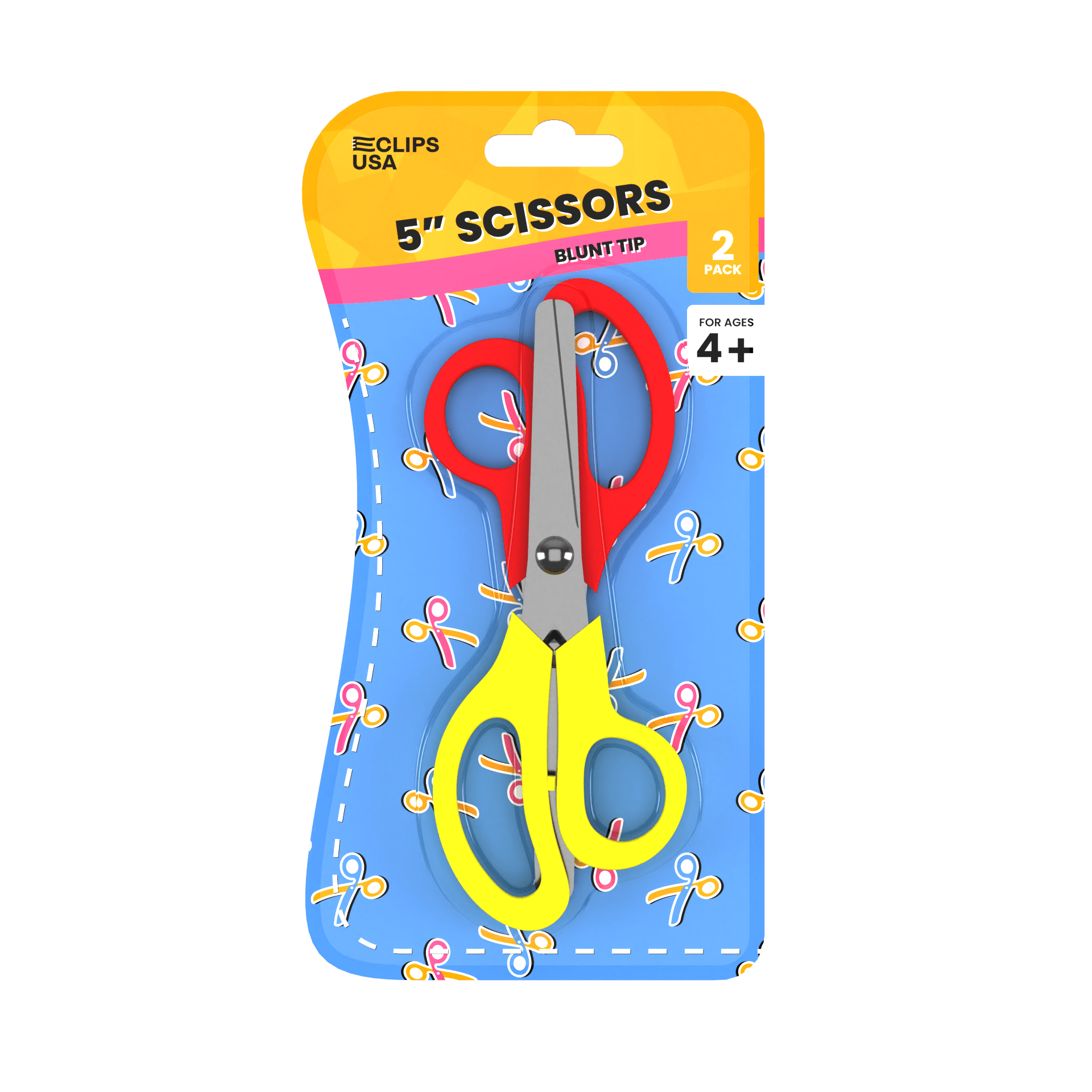 96 Count: E-Clips USA Kids Scissors